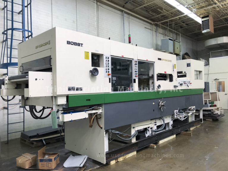 1993 Bobst Autoplaten SP102-CER II – Trinity Printing Machinery, Inc.