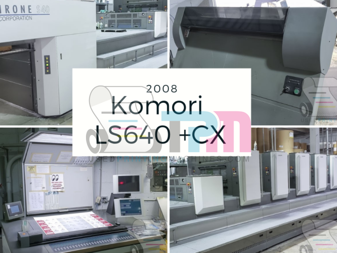 Used Komori Offset Printing Presses – Trinity Printing Machinery, Inc.