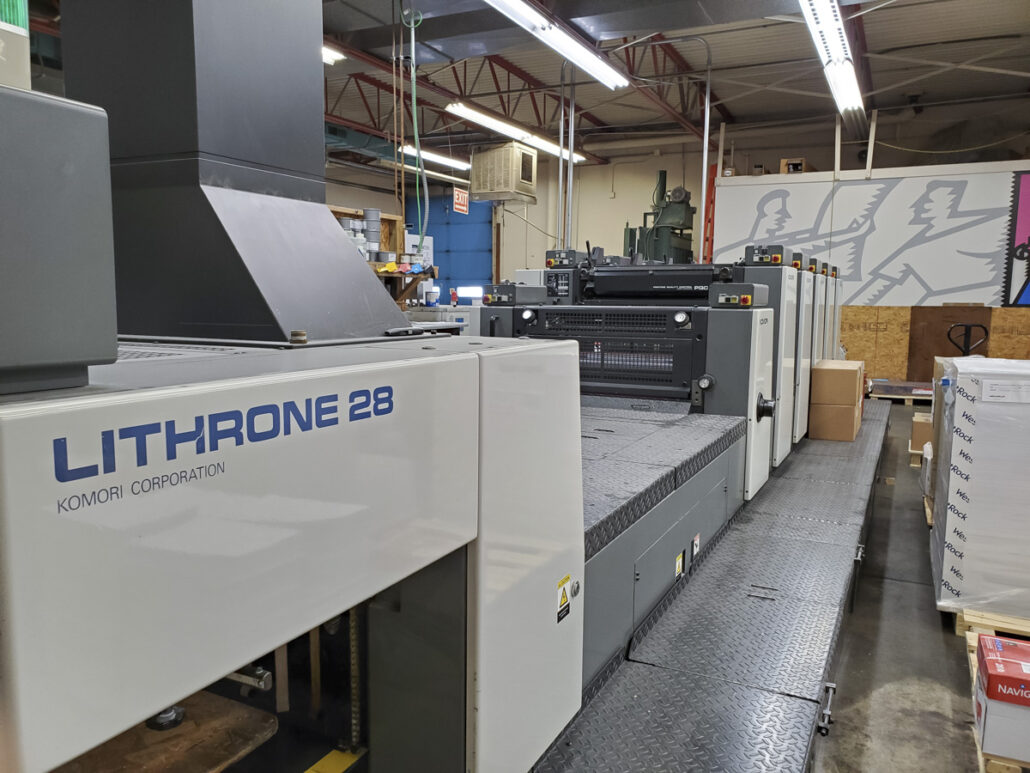 Used Komori Offset Printing Presses – Trinity Printing Machinery, Inc.