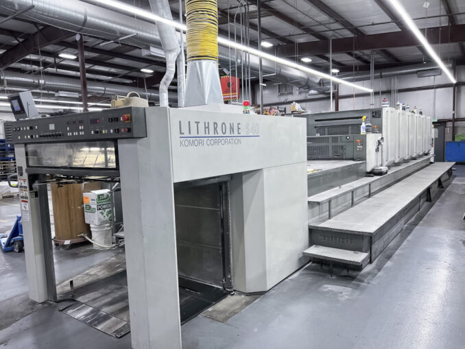 Used Komori Offset Printing Presses – Trinity Printing Machinery, Inc.