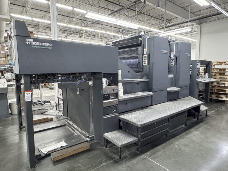 1995 Heidelberg SM102-2P – Trinity Printing Machinery, Inc.